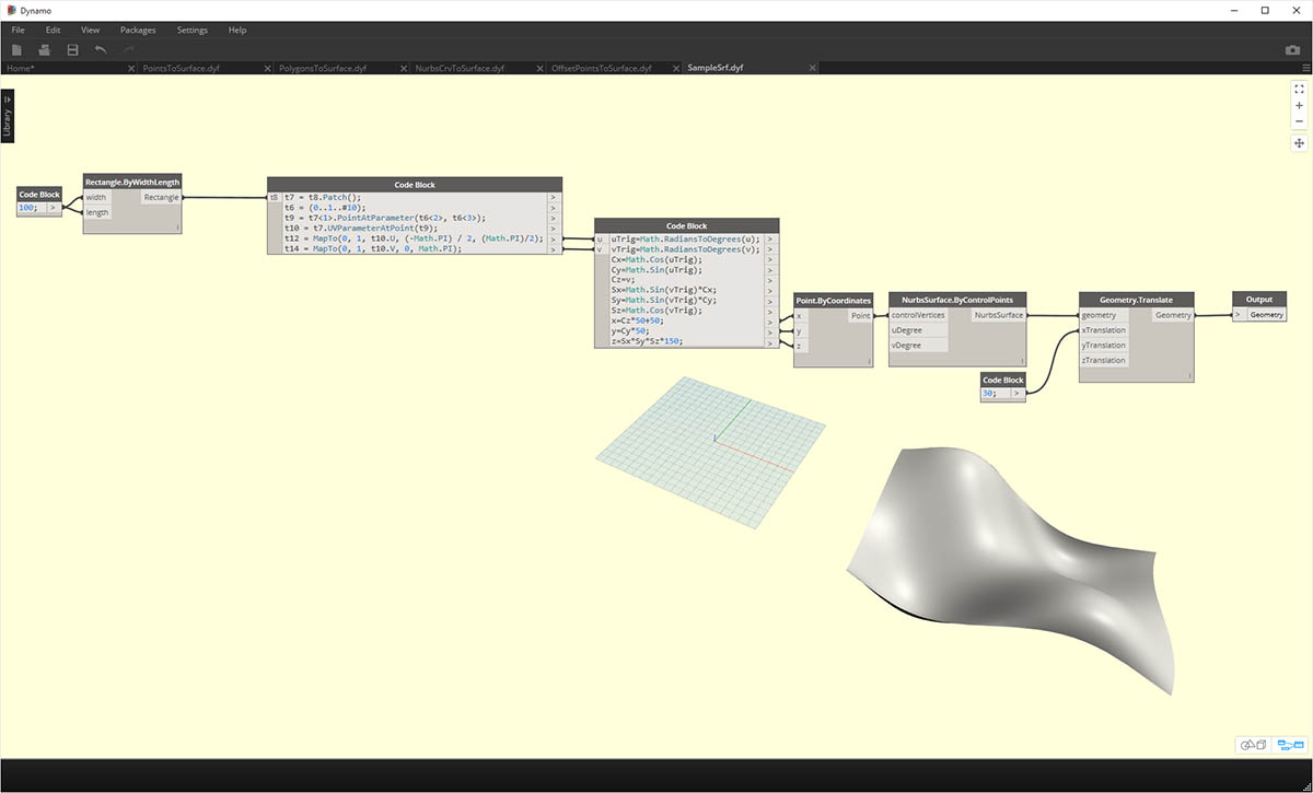 Desarrollo de un paquete | Dynamo Primer